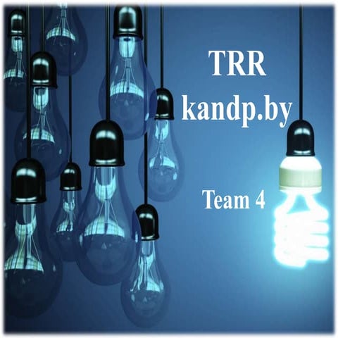 TRR presentation for kandp.by