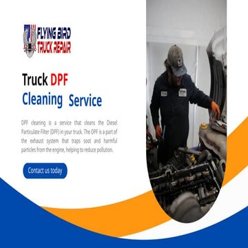 Professional Truck DPF Cleaning Service – Fast & Reliable | PPTX