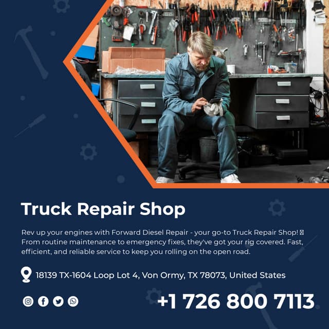Truck Repair Shop - Forward Diesel Repair | PDF