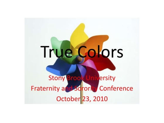 True Colors | PPT