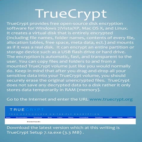 Truecrypt | PDF
