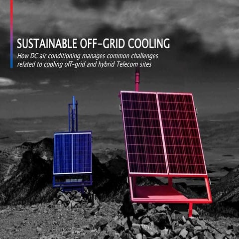 Sustainable off-grid cooling for Telecom | PPTX