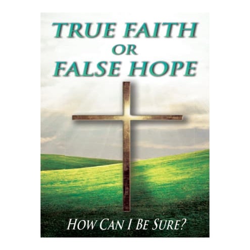 True Faith or False Hope | PDF