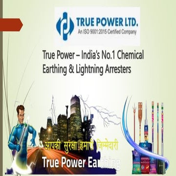 Chemical Earthing & Lightning Arresters with UL Certification and RDSO ...