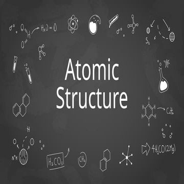 Atomic Structure Notes for Physical Science | PPTX