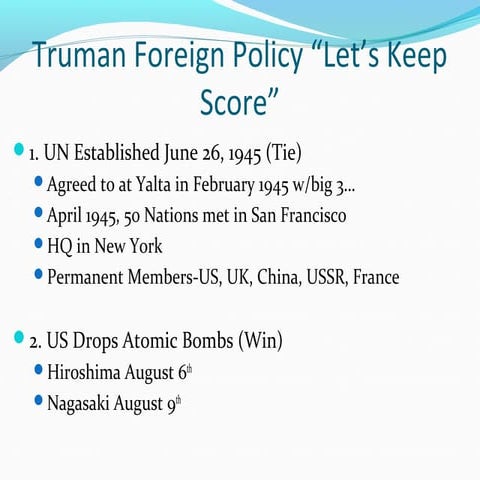 US_Foreign_Policy_Historical Perspective_Cold War.ppt