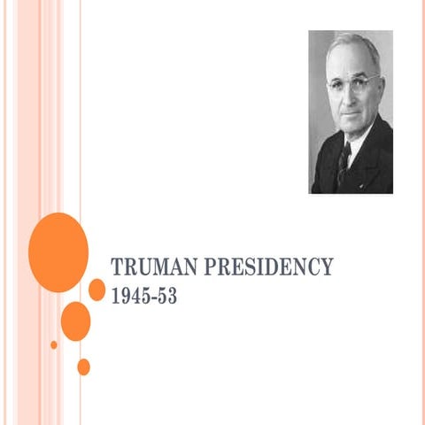 APUSH Truman Domestic and Foreign | PPT | Political Issues & policy ...