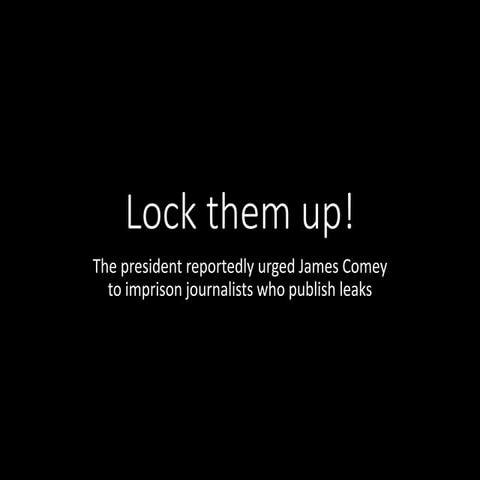 Lock Them Up! | PPT