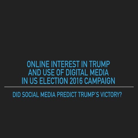 Political advertising on Social Media: A Digital Marketing Perspective ...