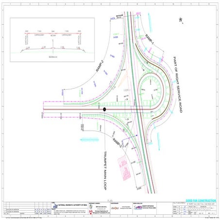 Trumpet Interchange Drawing of Ranasthalm -Anandampura | PDF