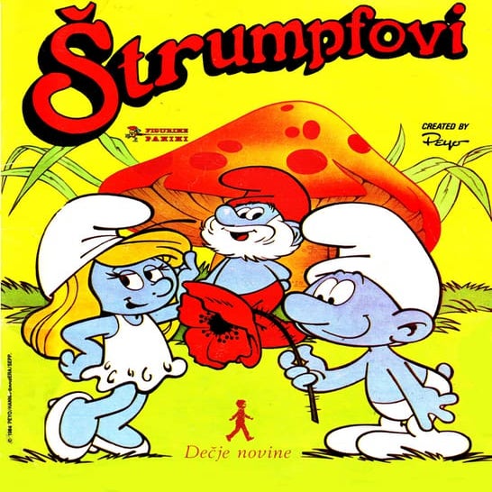 Štrumpfovi - Panini (1984).pdf na srpskom jeziku | PDF