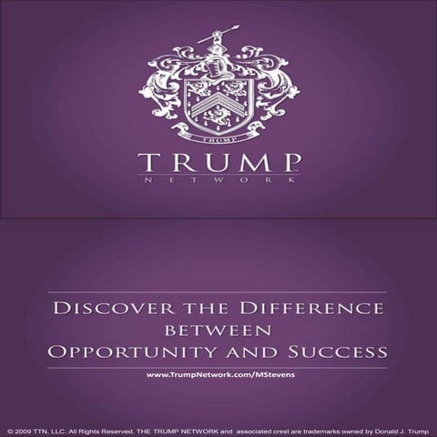 Trump Network | PPT
