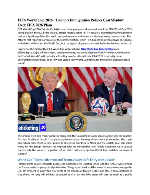 World Cup Trump’s Comments Overshadow FIFA 2026 Announcement.docx