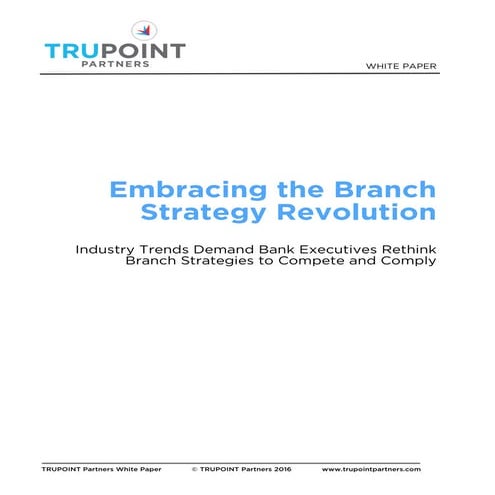 Tranforming Branches and the Branch Network | PDF