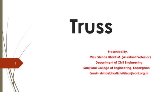Truss problems | DOCX | Physics | Science