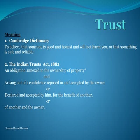 Trust | PPTX