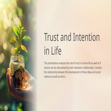 Trust and Intention in Life midnight visitor | PPTX