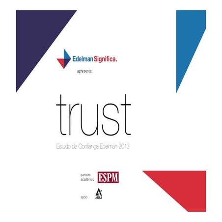 Trust Barometer 2013 - Brazil | PDF