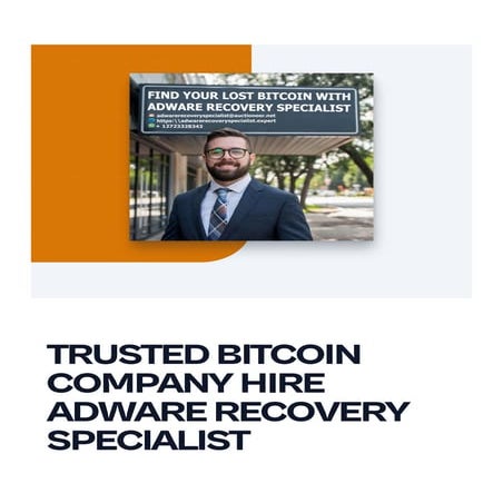 HOW TO HIRE A GENUINE BITCOIN RECOVERY SERVICE HIRE ADWARE RECOVERY ...