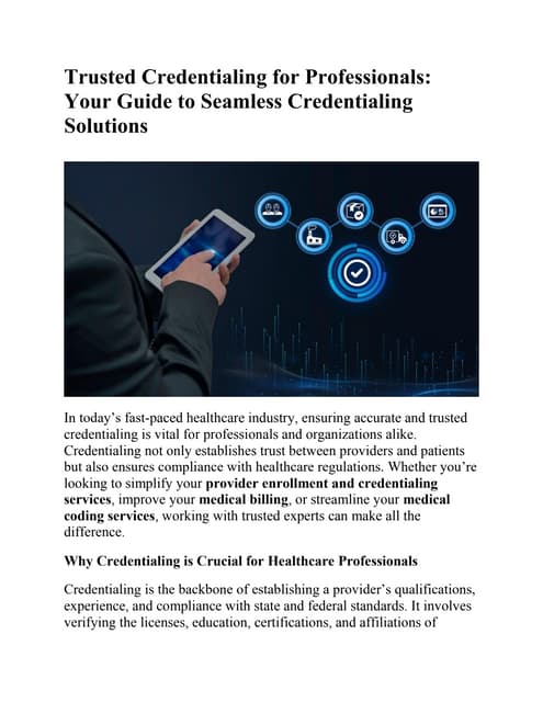 Benefits of Outsourcing Provider Credentialing.pptx