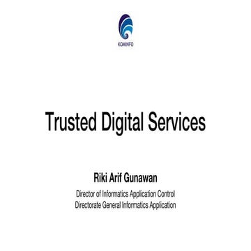 Trusted digital services | PPT