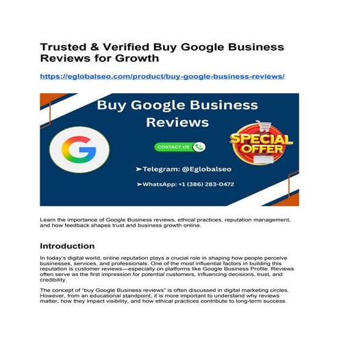 How Do I Buy Google Reviews for Business 5 Star from $3.09 in 2026....pdf
