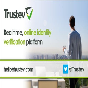 Clearpreso client: Trustev | PDF