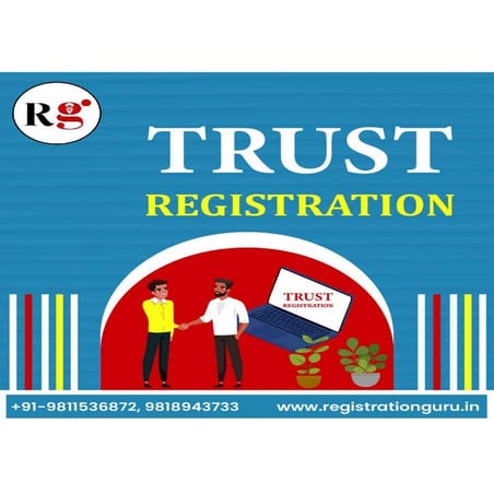 Trust Registration online in India with registrationguru | PDF