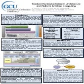 Trustworthy service oriented architecture and platform for cloud computing (2011 - poster) | PDF