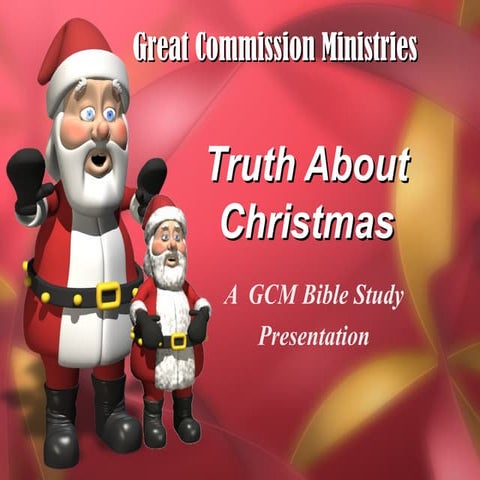 Truth about CHRISTMAS | PPT