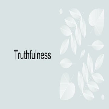 Truthfulness of a person characters.pptx