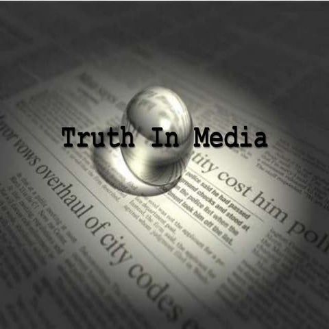 Truth in Media? | PPTX