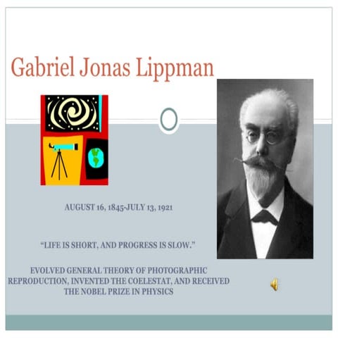 Gabriel Lippman | PDF