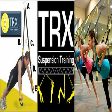 Trx force tabla de ejercicios | PDF