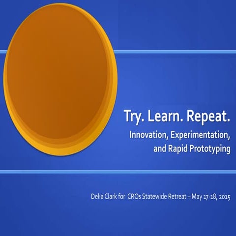 Try. Learn. Repeat. | PPT