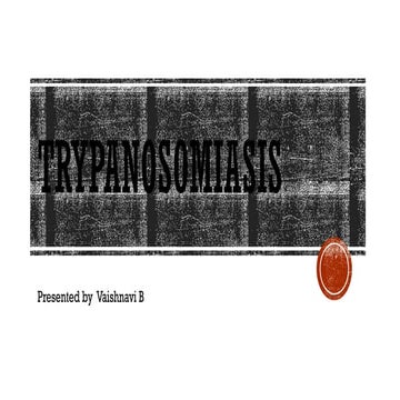 Reduviid bug And Chagas Disease | PPTX