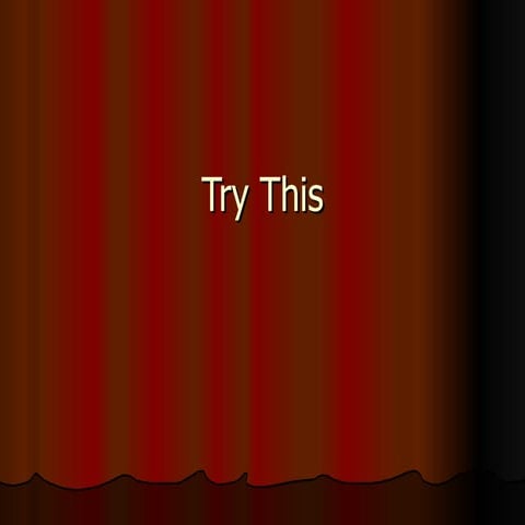 Try this | PPT