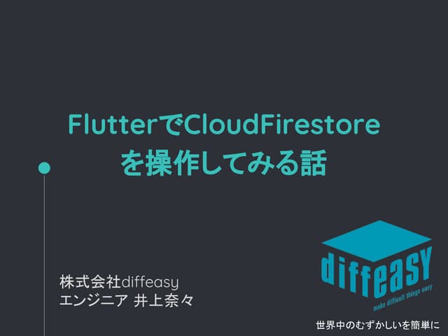Try To Operate Cloud Firestore With Flutter Ppt