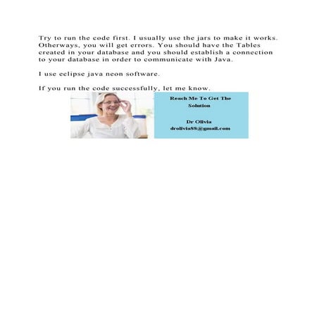 Try to run the code first. I usually use the jars to make it works. .docx