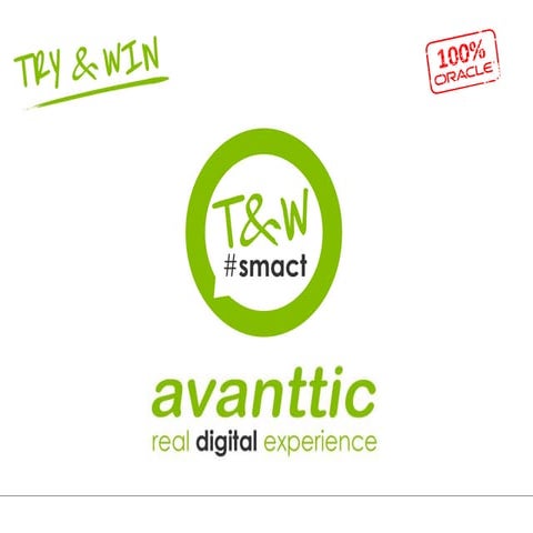 Try&Win App real digital experience #smact | PPT