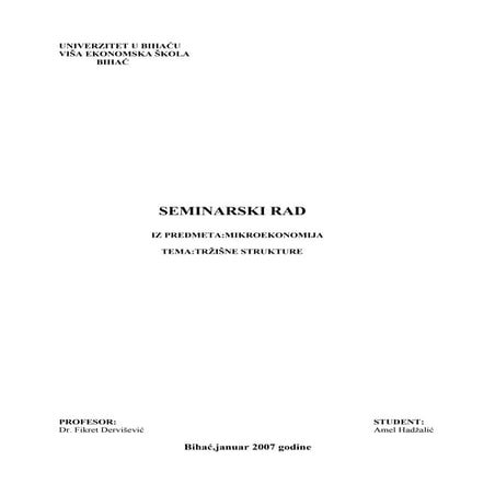 Trzisne strukture | PDF