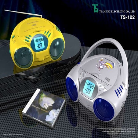 Product Design Portable CD Player with PLL Tuner Radio Boombox | PDF