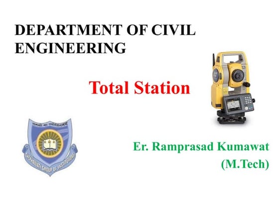Electronic distance measurement (EDM) | PPT