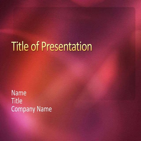 Pres Pro Free Template Globe | PPT