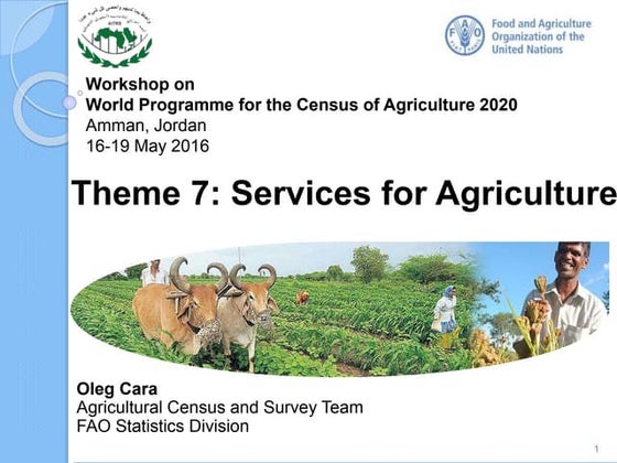 cropsurvey-MasterTraining.pptx | Agriculture | Industries