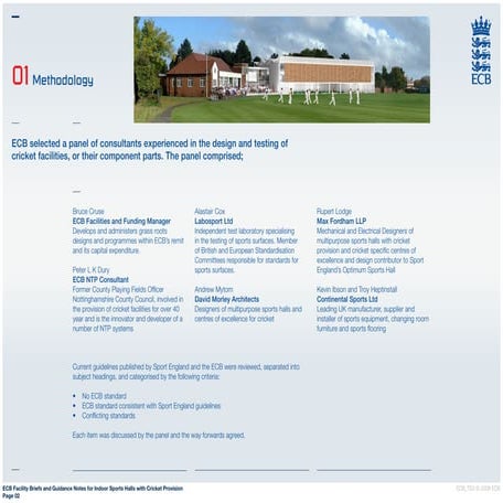 Ts3 indoor sports halls with cricket provision | PDF