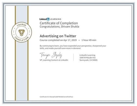 Certificate Of Completion Of Cms Essential Training Ppt