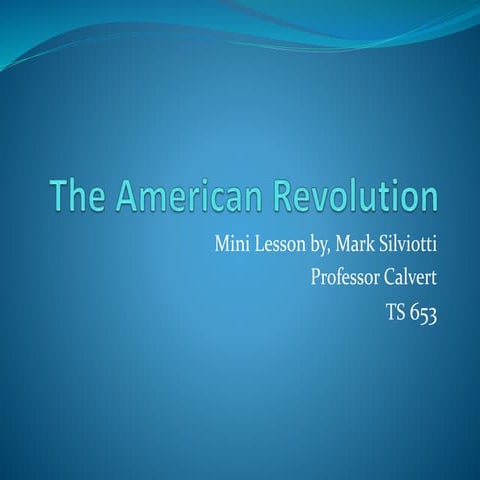 American revolution newspaper project | PDF