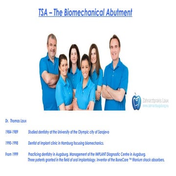 Tsa biomechanical abutment | PPT