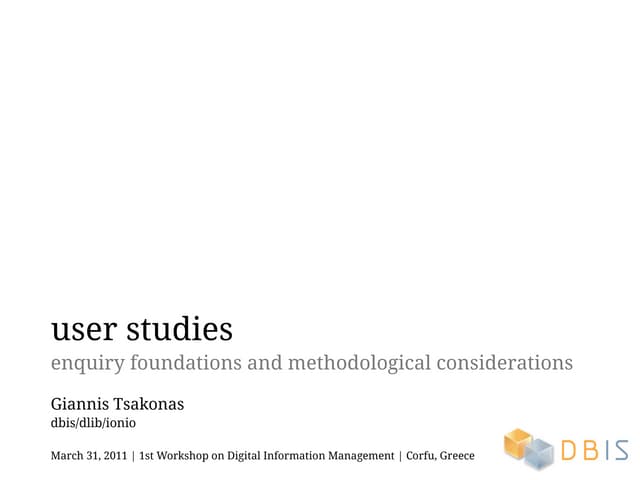 ellis model of information seeking behaviour | PDF